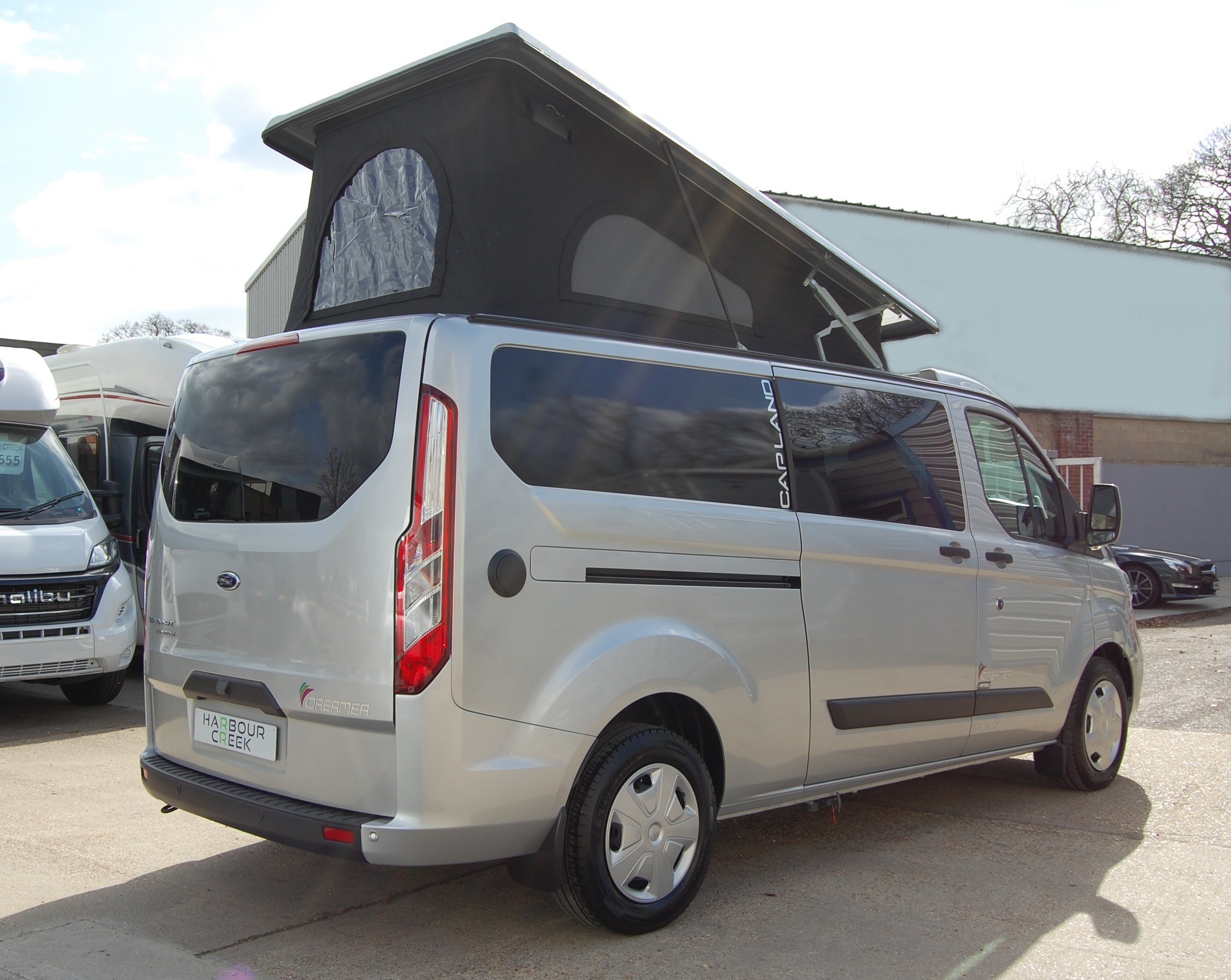 NEW 2021 Ford Dreamer Cap Land Select Campervan by Rapido Lunar Grey ...