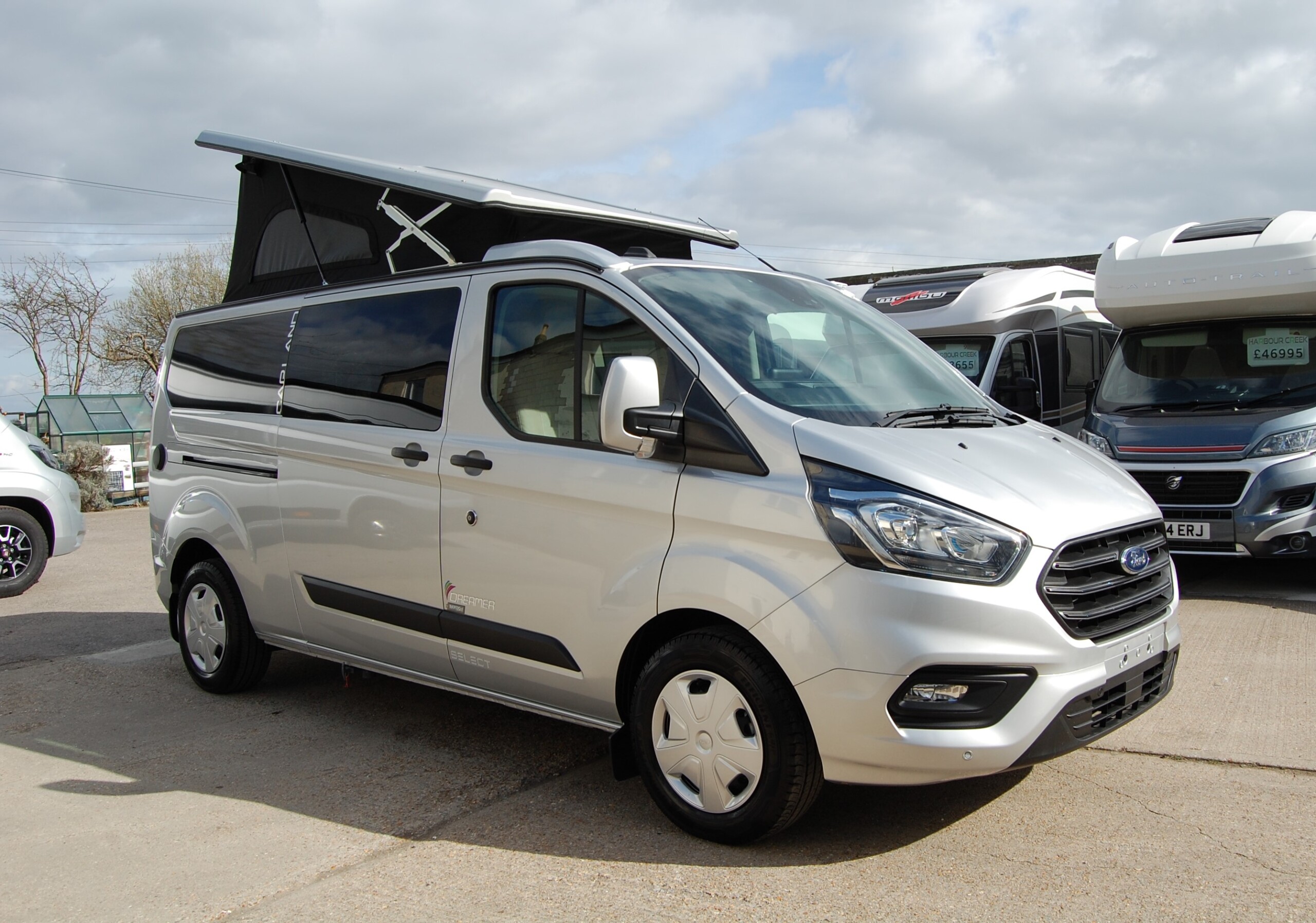 NEW 2021 Ford Dreamer Cap Land Select Campervan by Rapido Lunar Grey ...