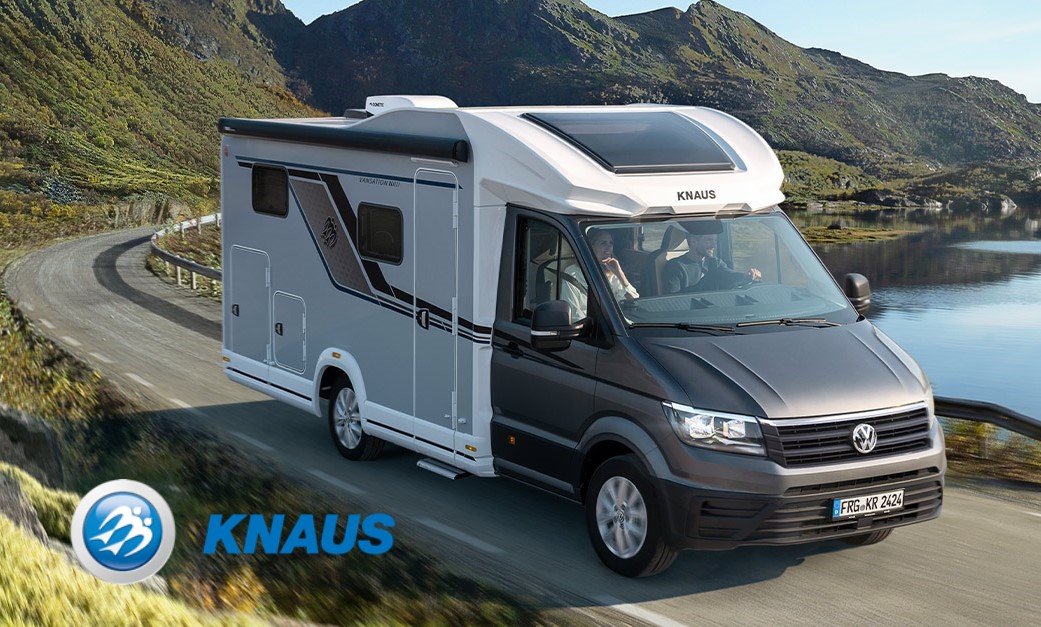 NEW 2024 Knaus VAN WAVE 640 Meg Vansation Motorhome, VW Crafter Chassis. Automatic Gearbox, Rear ...